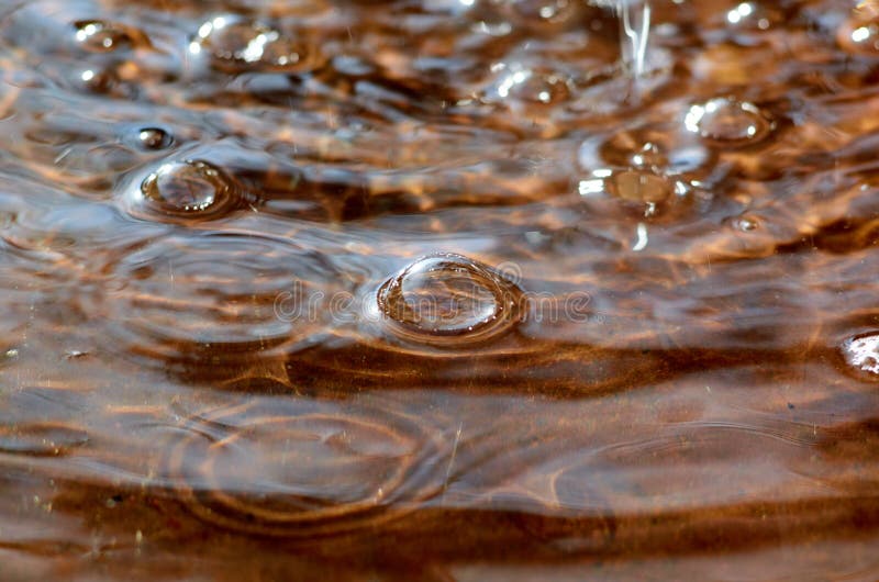 Photo of Gurgles from Falling Water Stock Photo - Image of bubble ...