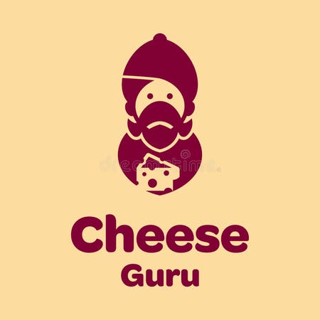 Cheese Guru Logo Stock Illustrations – 1 Cheese Guru Logo Stock ...
