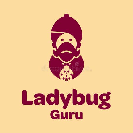 Ladybug Guru Logo Stock Illustrations – 1 Ladybug Guru Logo Stock ...