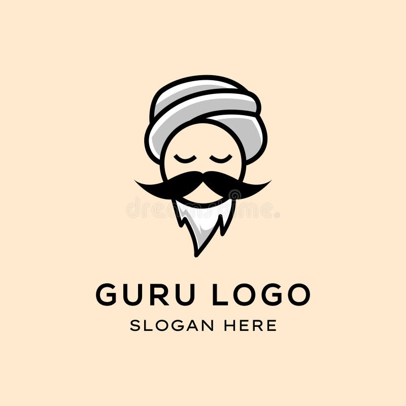 Vectorguru Guru Logo Design Vector Template Stock Vector (Royalty Free