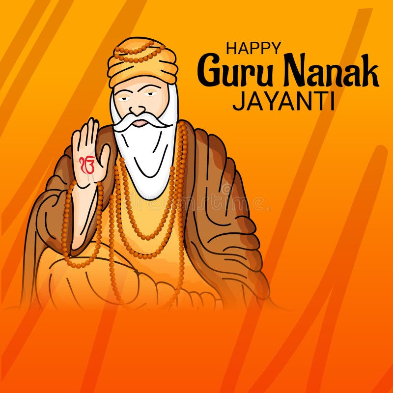 Guru Nanak Jayanti feliz stock de ilustración. Ilustración de santo ... Guru Nanak Jayanti feliz stock de ilustración. Ilustración de santo ...