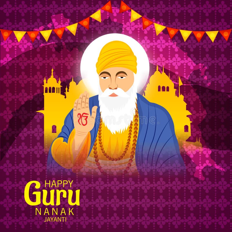 Guru Nanak Jayanti feliz stock de ilustración. Ilustración de fondo ... Guru Nanak Jayanti feliz stock de ilustración. Ilustración de fondo ...