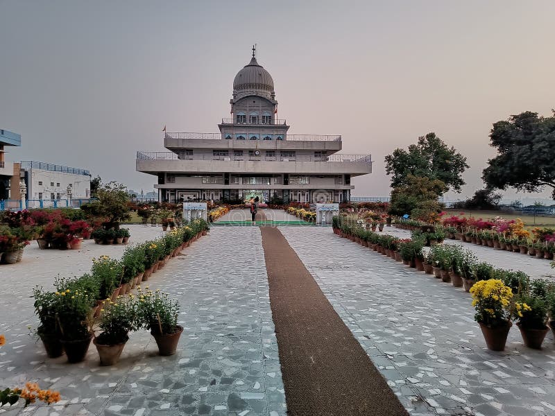 Gurudwara Sikh Temple Located at Ropar City Punjab Stock Image - Image ...