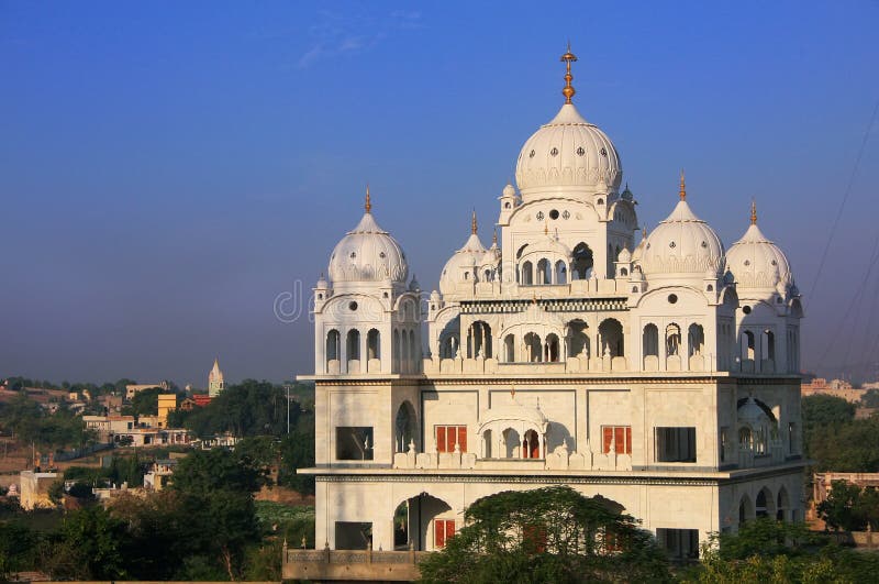 Gurudwara-Tempel in Pushkar, Indien Stockbild - Bild von traditionell ...