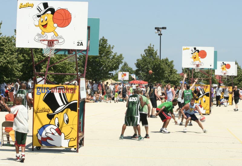 Gus Macker Tournament editorial photo. Image of championship - 25500061