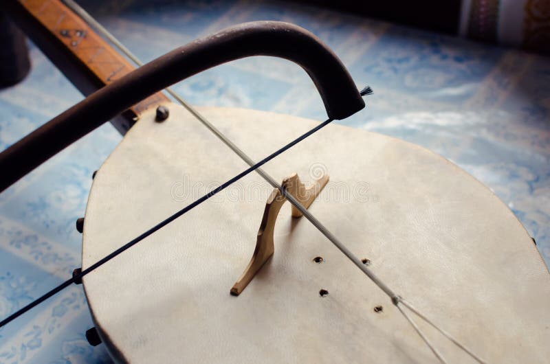 Gusle Traditional Music Instrument Stock Image - Image of white, skill ...