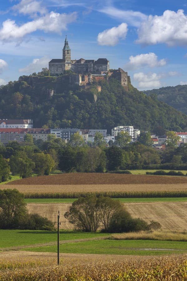 Gussing Castle in Burgenland, Eastern Austria Stock Photo - Image of ...