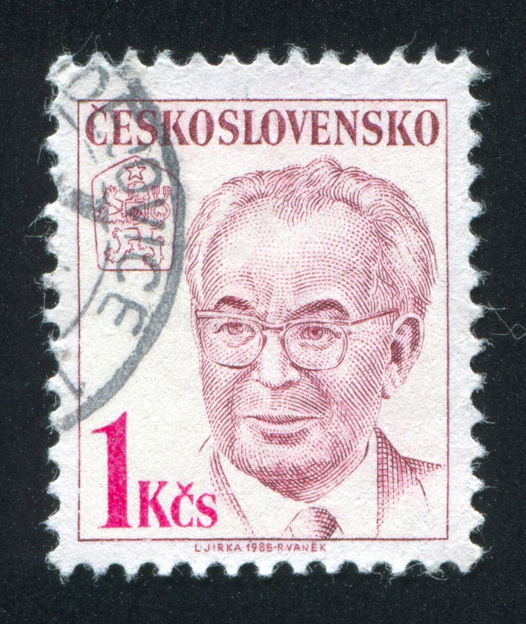 Gustav Husak (1913-1991), Presidente, Serie, Circa 1988 Fotografía ...