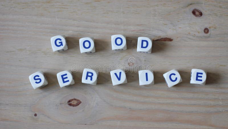 Guter Service stockbild. Bild von erfolg, lächeln, anerkennung - 92139735