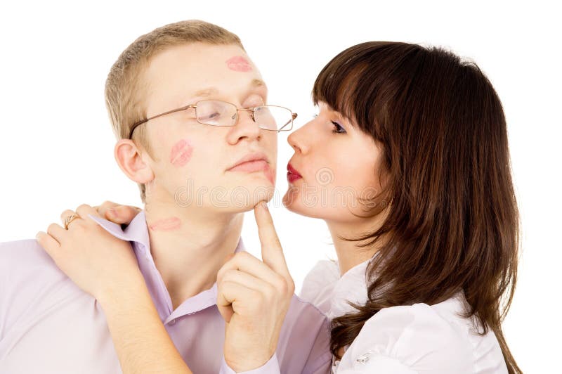 The Guy Ask His Girl Kiss Him Stock Image - Image of flirting, kiss ... The Guy Ask His Girl Kiss Him Stock Image - Image of flirting, kiss ...