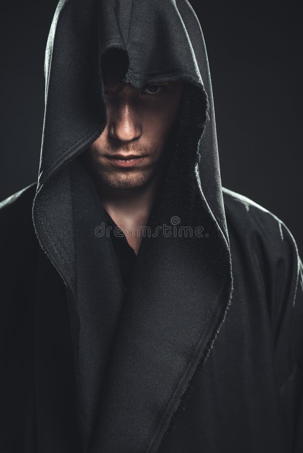 Mysterious warrior stock photo. Image of masculine, horror - 36869778