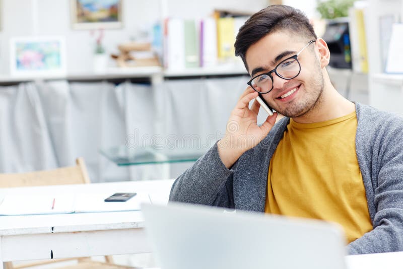 Guy calling stock photo. Image of communication, contemporary - 94122264