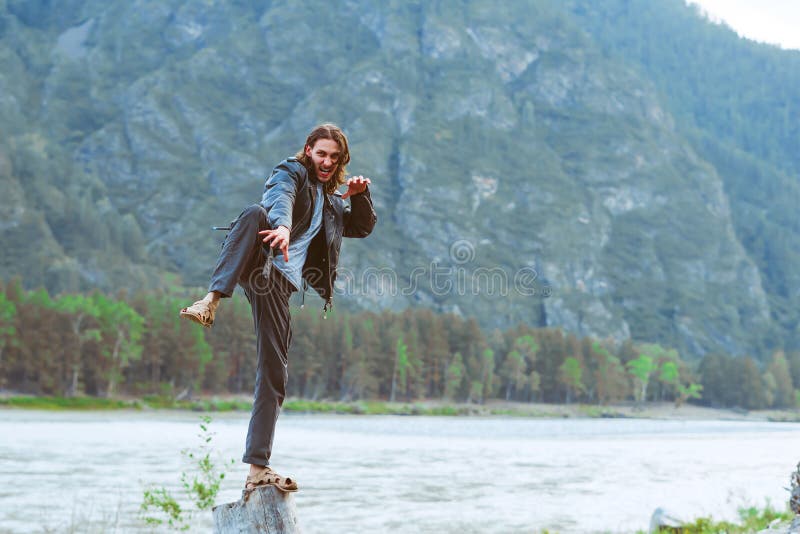 The Guy in the Fighting Stance Stock Image - Image of exercise ...
