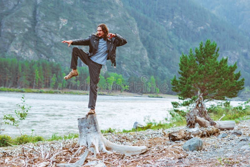 The Guy in the Fighting Stance Stock Photo - Image of caucasian, boxer ...