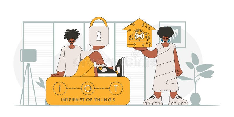 Guy and Gal Go Digital, Creating Tech in the IoT Space with Vector ...