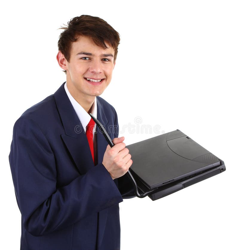 A Guy Hacking into a Computer Stock Photo - Image of computer, hand ...