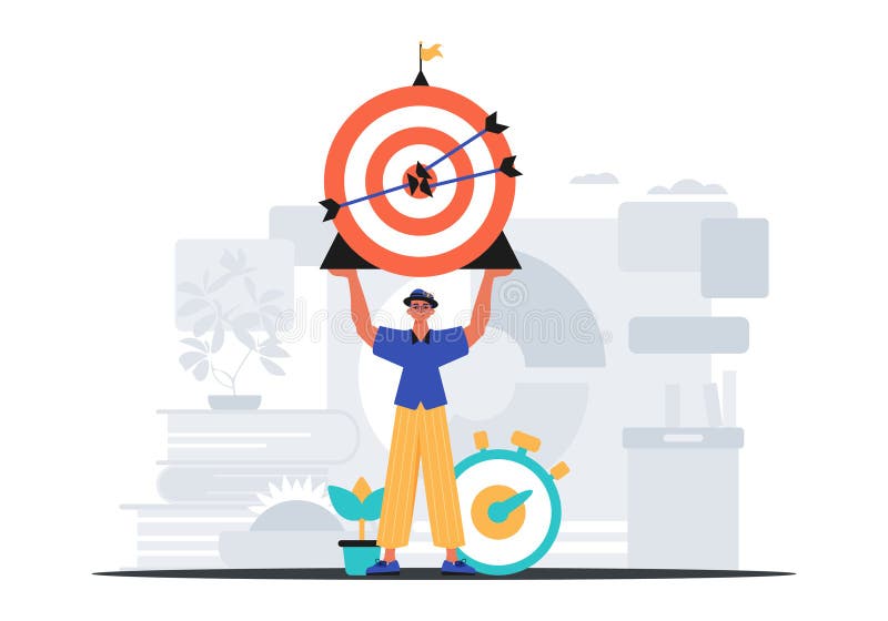 The Guy Holds in His Handwrite a Devour with Arrow that Hit the Digest ...