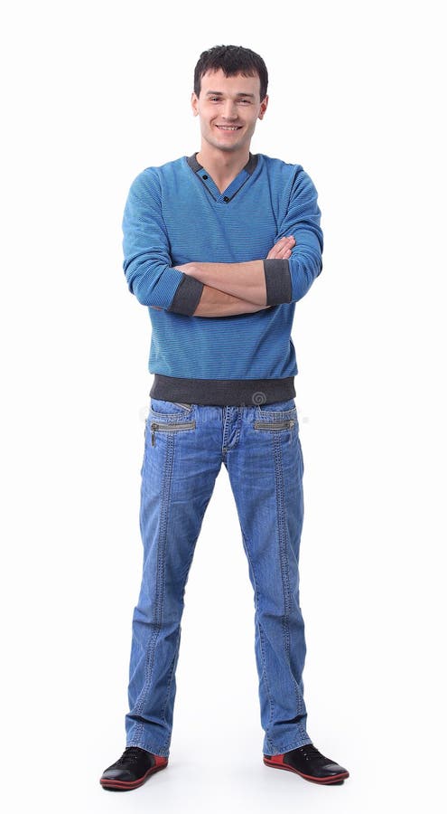 Full Sized Man White Background Stock Photos - Free & Royalty-Free ...