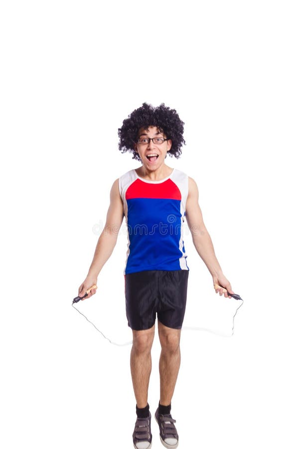 Funny Man Jump Rope Stock Photos - Free & Royalty-Free Stock Photos ...