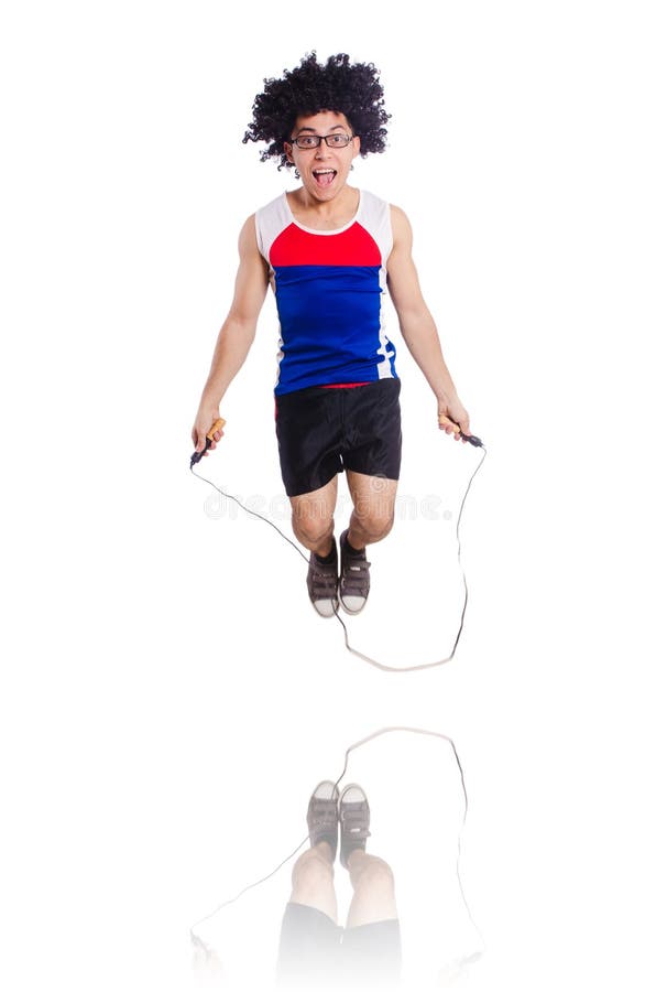 Funny Man Jump Rope Stock Photos - Free & Royalty-Free Stock Photos ...
