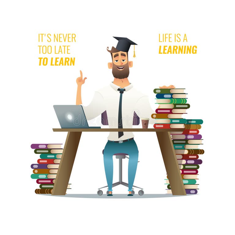 Cartoon Person Using Computer Stock Illustrations – 10,759 Cartoon ...