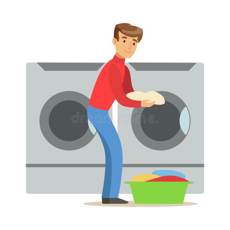 Laundry Service Drawing Stock Illustrations – 857 Laundry Service ...