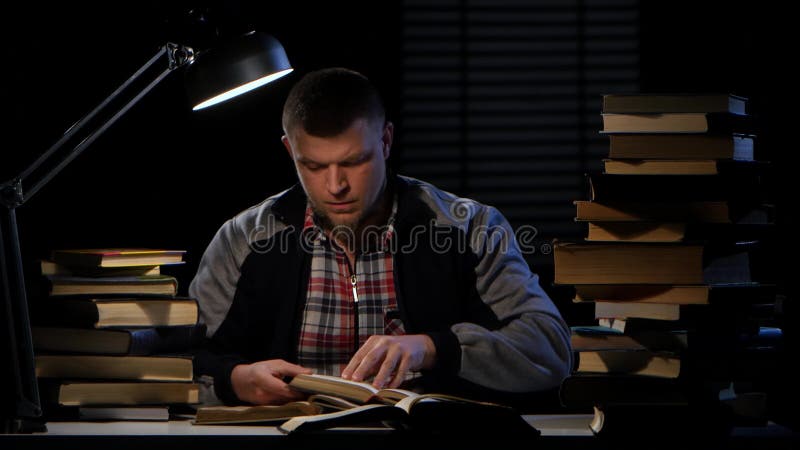 Guy Looking for the Right Information in the Book and Could Not Find it ...