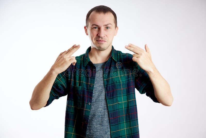 Guy Looks Surprised, Confused. Unexpected Emotions, Bewilderment and ...