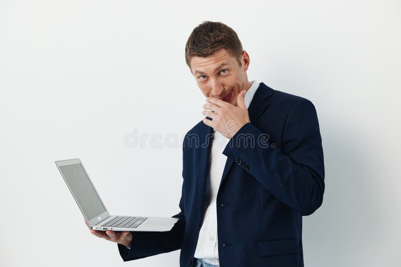 Man Executive Entrepreneur Confident Notebook Smart Thoughtful Thinking ...