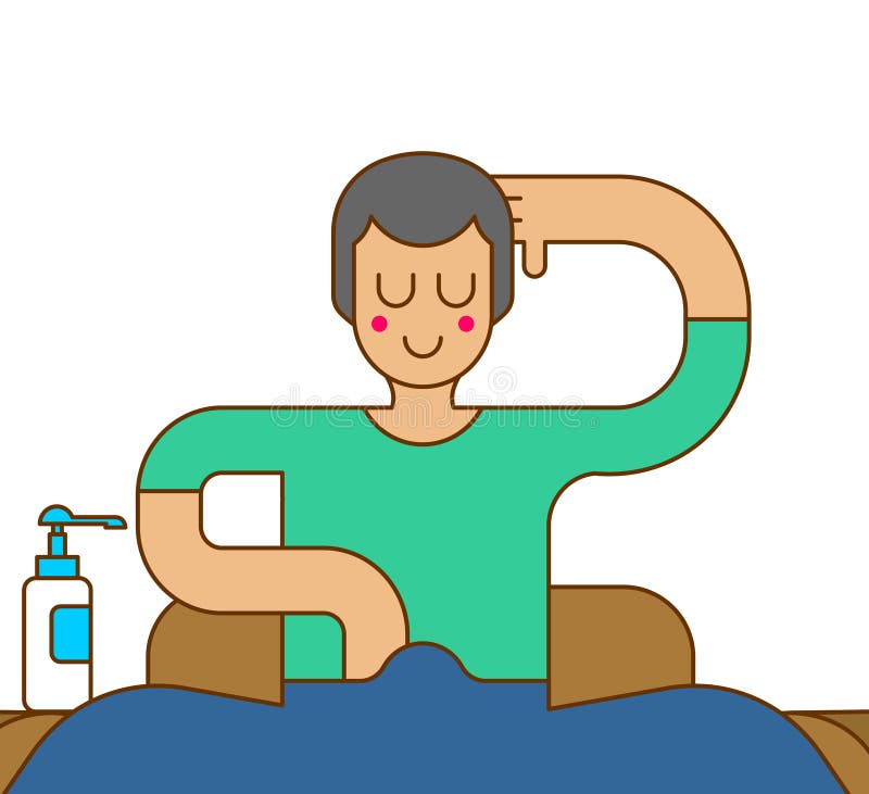 Guy Masturbates On Chair Onanism On Armchair Stock Vector Illustration Of Human Lifestyle 4073