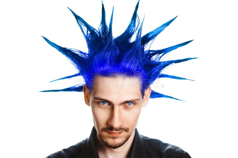 Guy with a Mohawk stock photo. Image of boyfriend, freak - 116506120