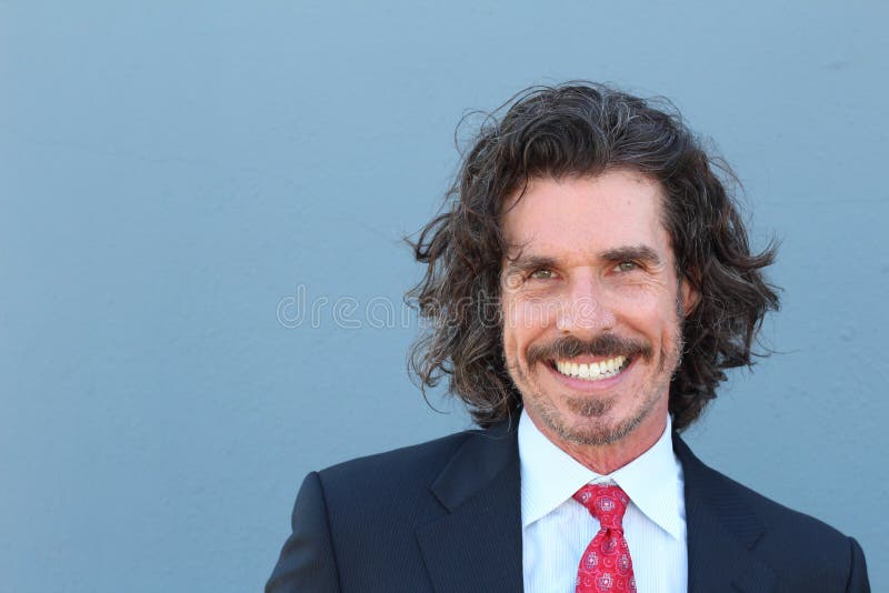 Creepy Man Face Smiling