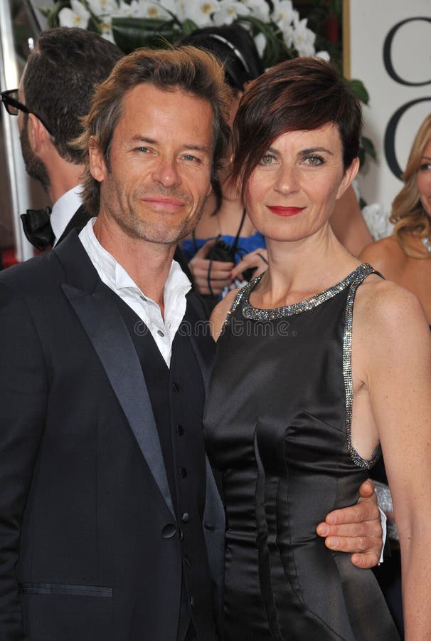 Guy Pearce & Kate Mestitz Editorial Photography - Image of suit ...