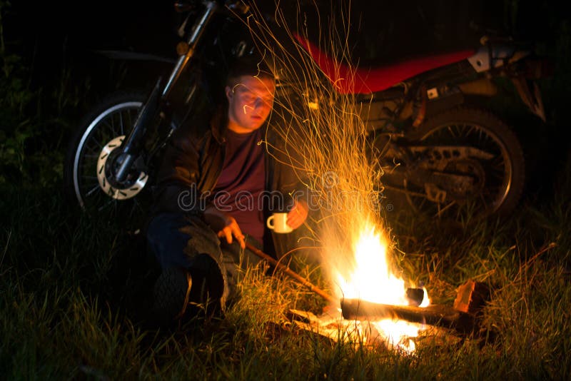 Biker Bonfire Stock Photos - Free & Royalty-Free Stock Photos from ...