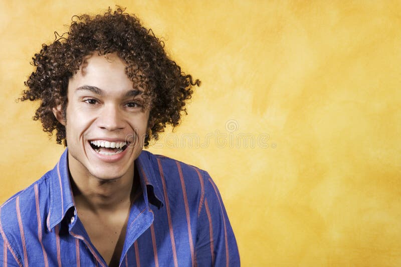Guy smiling stock photo. Image of excitement, excited - 3741844