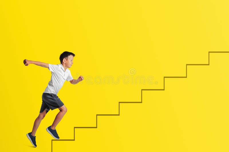 The Guy is at the Start To Run Stock Photo - Image of olympic, leaping ...