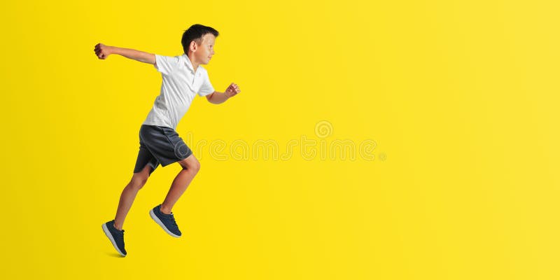 The Guy is at the Start To Run Stock Image - Image of sportswear ...