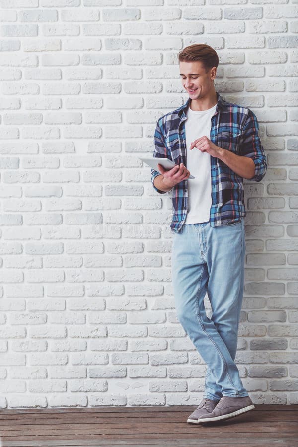 The guy in the studio stock image. Image of looking - 238388849