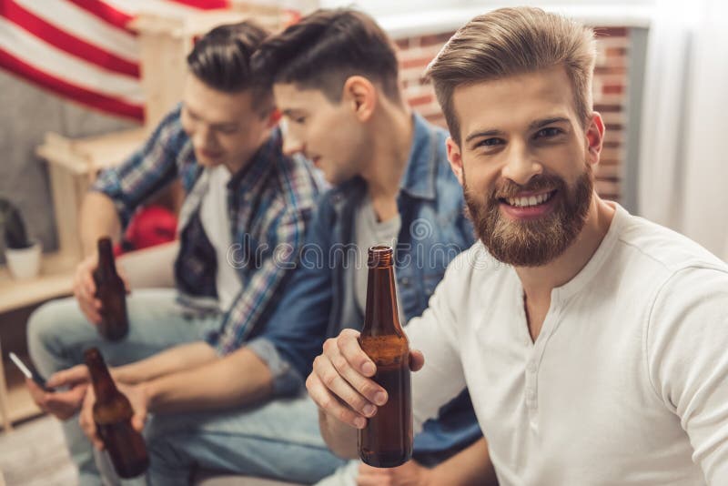 Guys having fun stock photo. Image of happy, friendship - 84765824