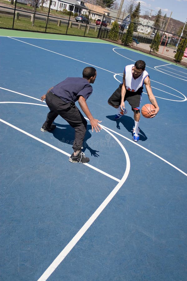 Guys Playing Basketball stock image. Image of ball, fitness - 14255597