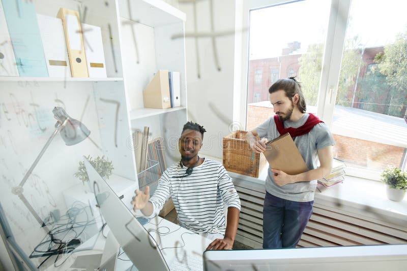 It-guys at work stock photo. Image of business, teamwork - 123672316
