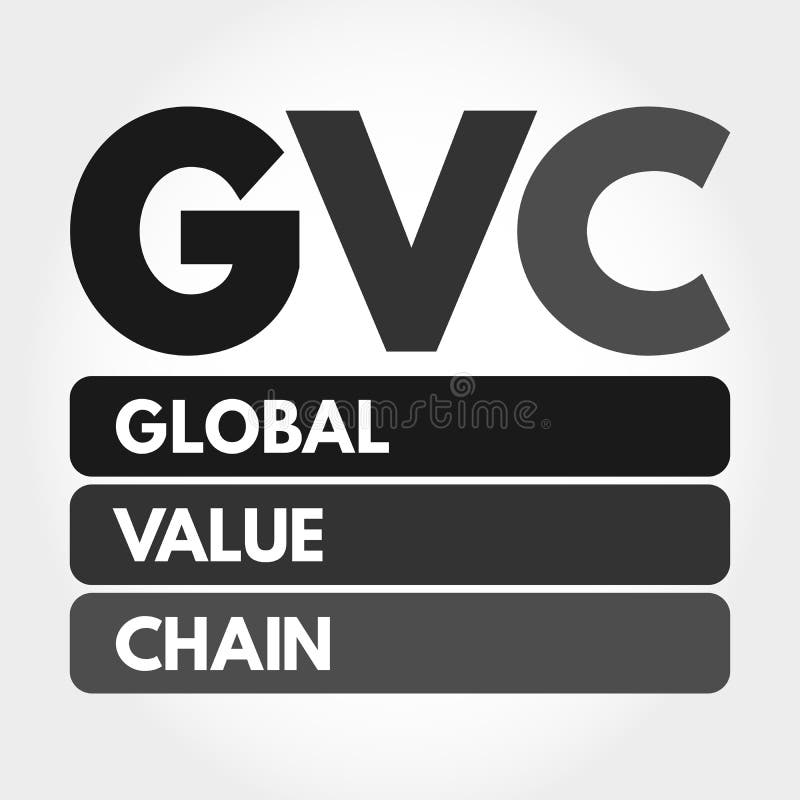 Value chain process steps stock illustration. Illustration of ...