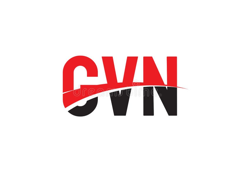 GVN Letter Initial Logo Design Vector Illustration Stock Vector ...