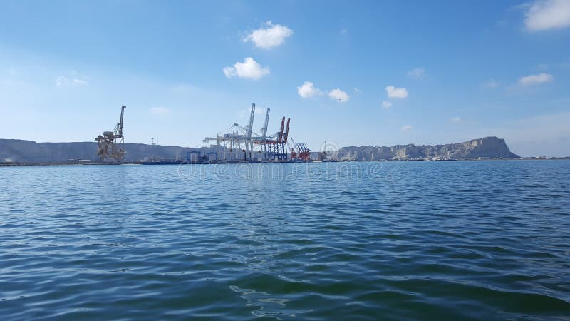 Gwadar port stock image. Image of port, gwadar, balochistan - 108377473