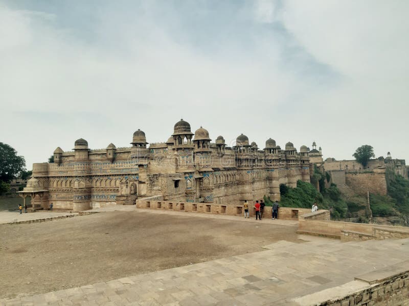Gwalior Fort, MP, India editorial stock photo. Image of india - 184824453