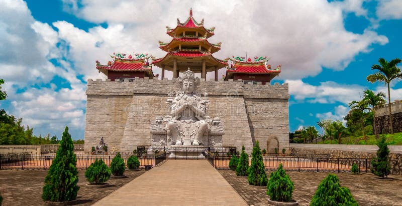 Gwan Yin Statue stock image. Image of gate, entrance - 94219297