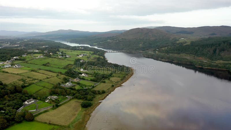 Gweebarra Bay and Bridge in County Donegal, Republic of Ireland Stock ...