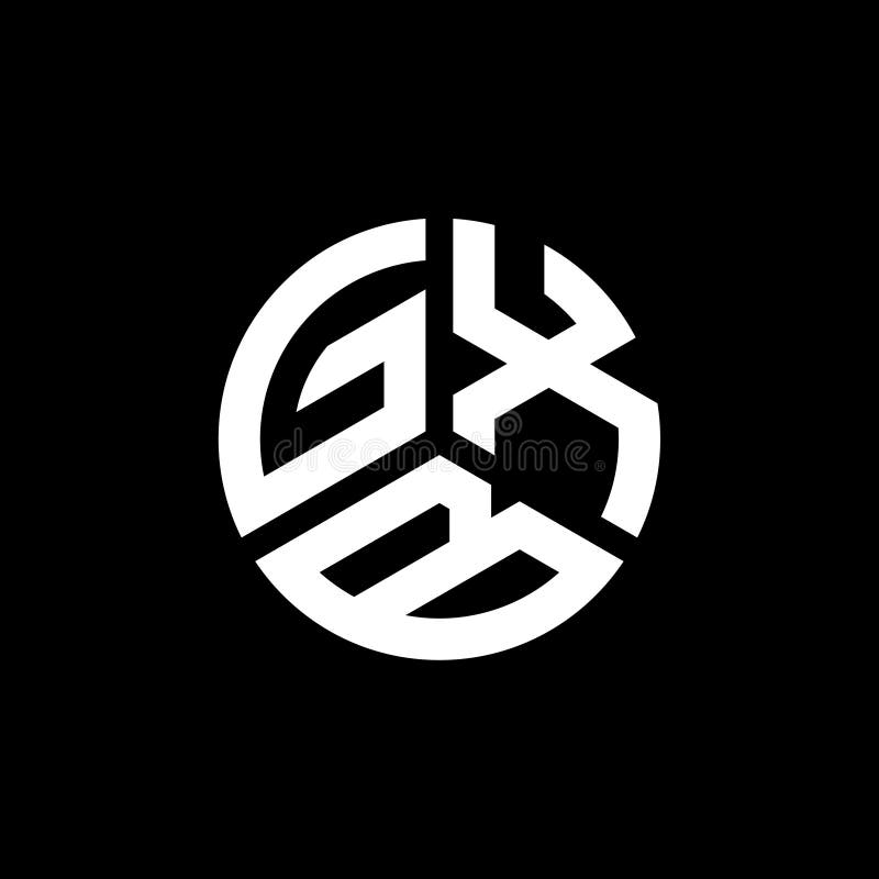 GXB Letter Logo Design on White Background. GXB Creative Initials ...