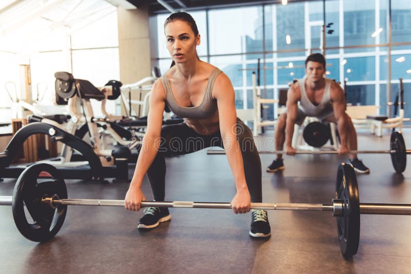 At the gym stock photo. Image of fitness, people, athlete - 84841914