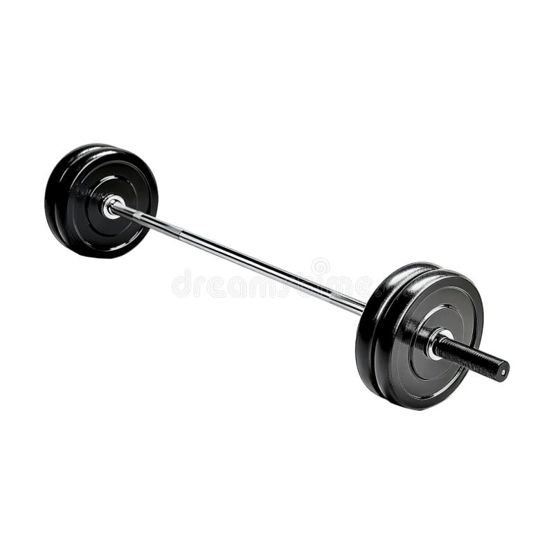 Gym Barbell on Transparent Background - Ai Generated Stock Illustration ...